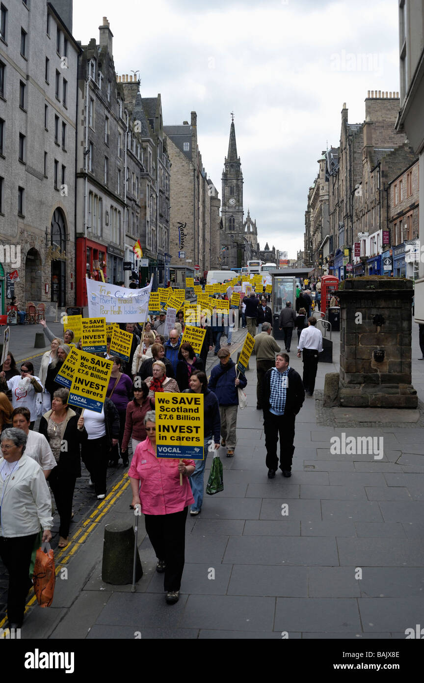 Human rights protest in edinburgh hi-res stock photography and images ...