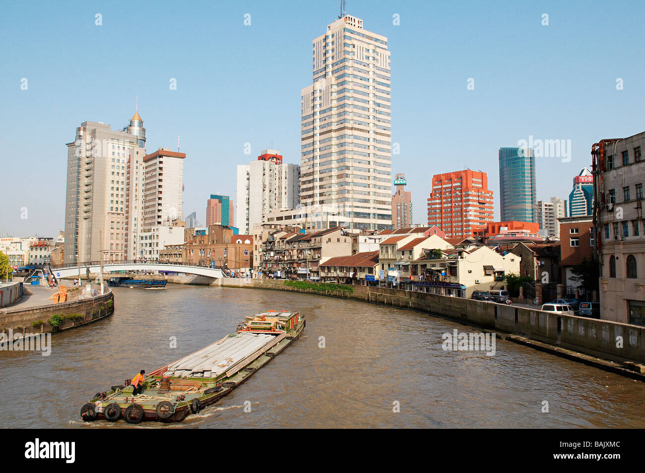 China, Shanghai, Suzhou river Stock Photo - Alamy