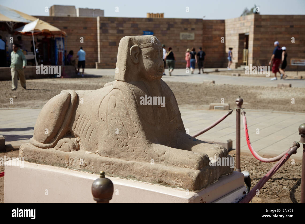 Statue sphinx roman edfu temple egypt horus ancient ptolemaic egypt hi ...
