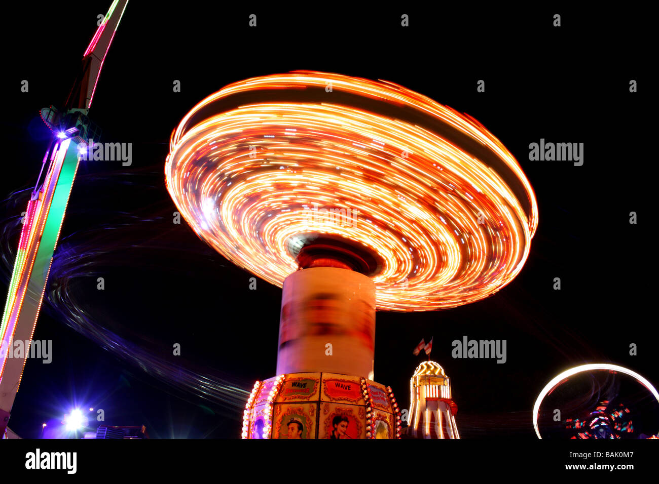 Bob Wilsons Funfair Ealing London UK April 09 Stock Photo - Alamy