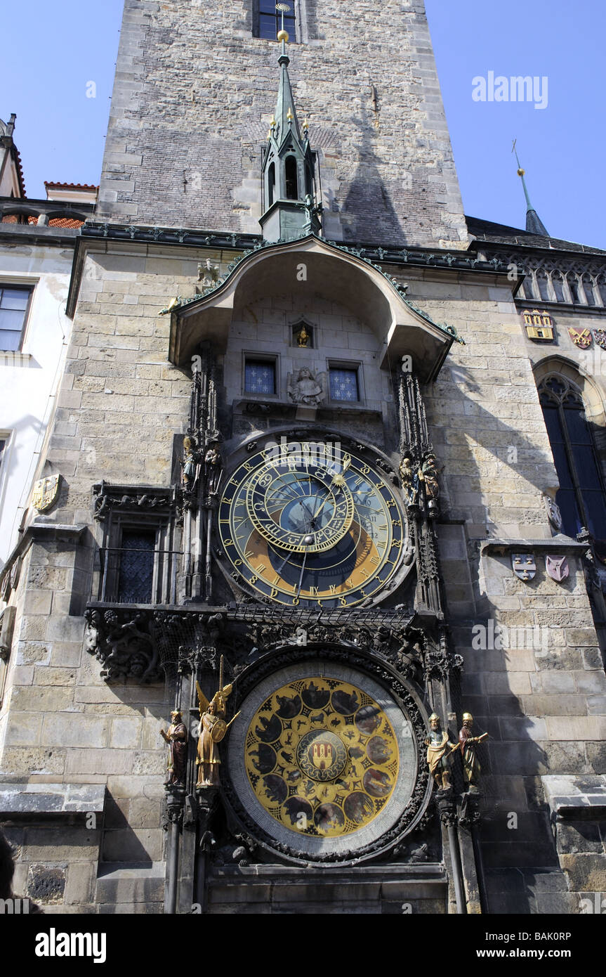 The Prague Astronomical Clock is a medieval astronomical clock located ...