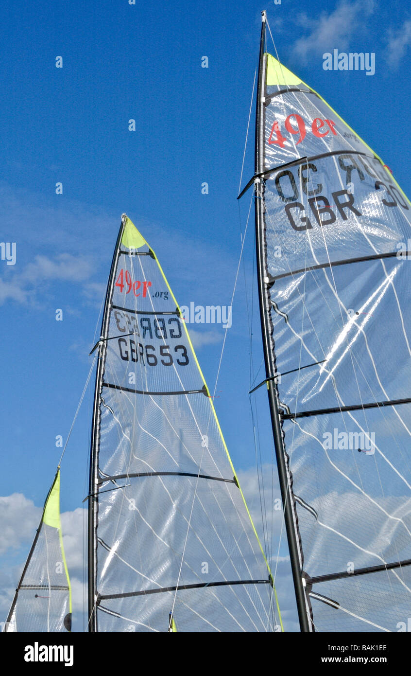 49er dinghy hi-res stock photography and images - Alamy