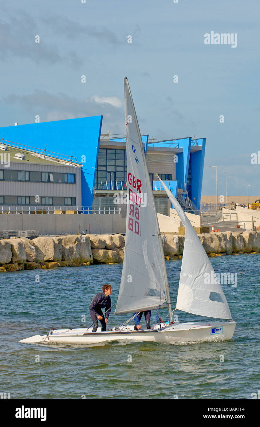 International Olympic 470 class sailing dinghy Weymouth Portland ...