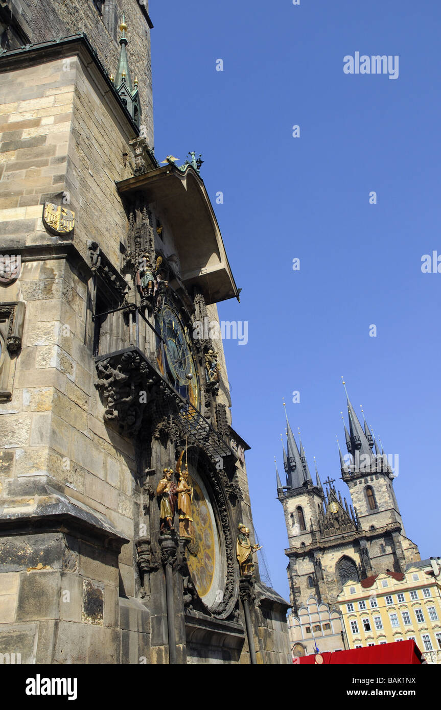 The Prague Astronomical Clock is a medieval astronomical clock located ...