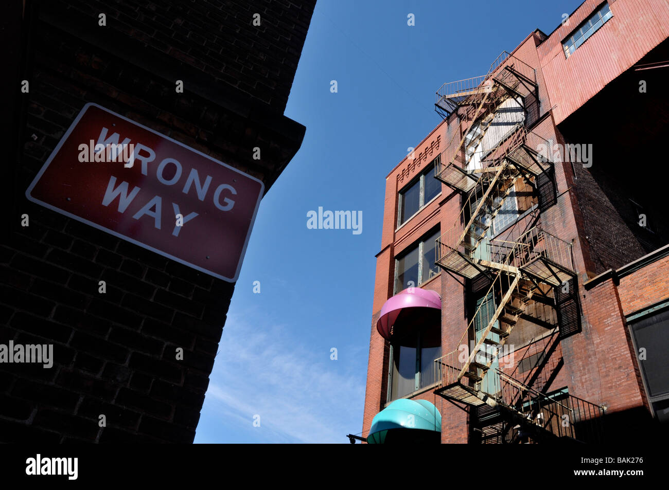 Restored urban buildings in Rochester, NY USA Stock Photo - Alamy