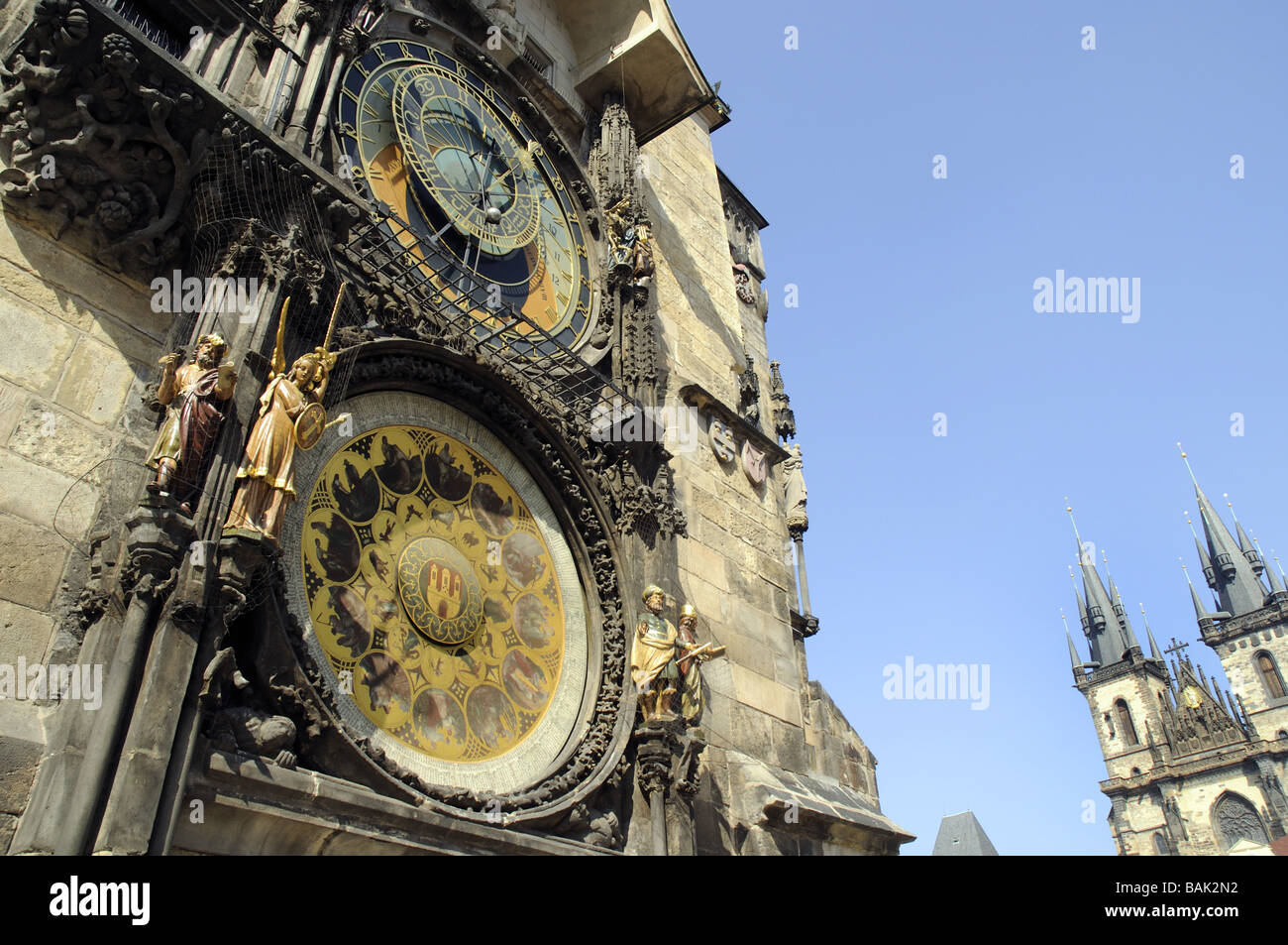The Prague Astronomical Clock is a medieval astronomical clock located ...