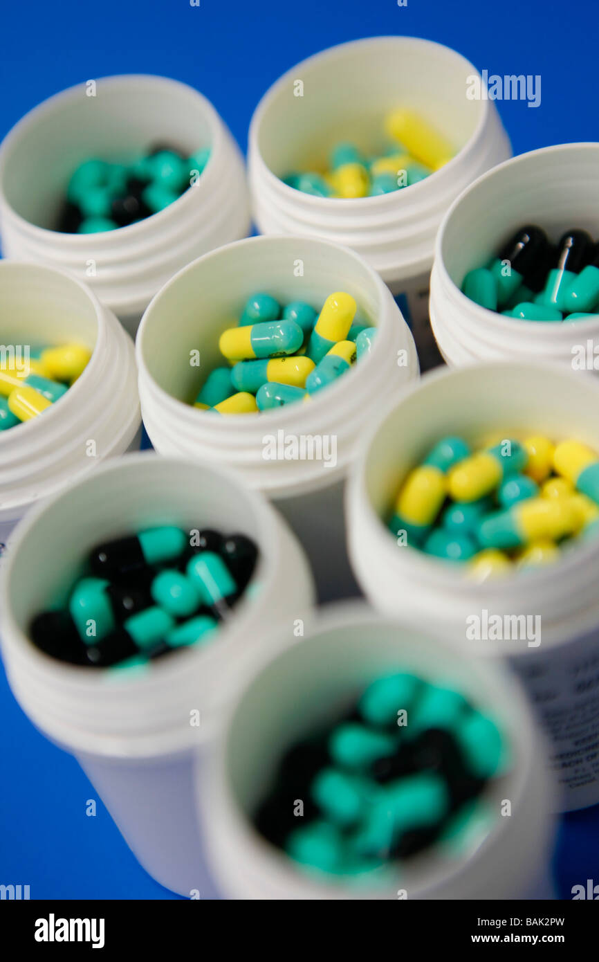 Caplets hi-res stock photography and images - Alamy