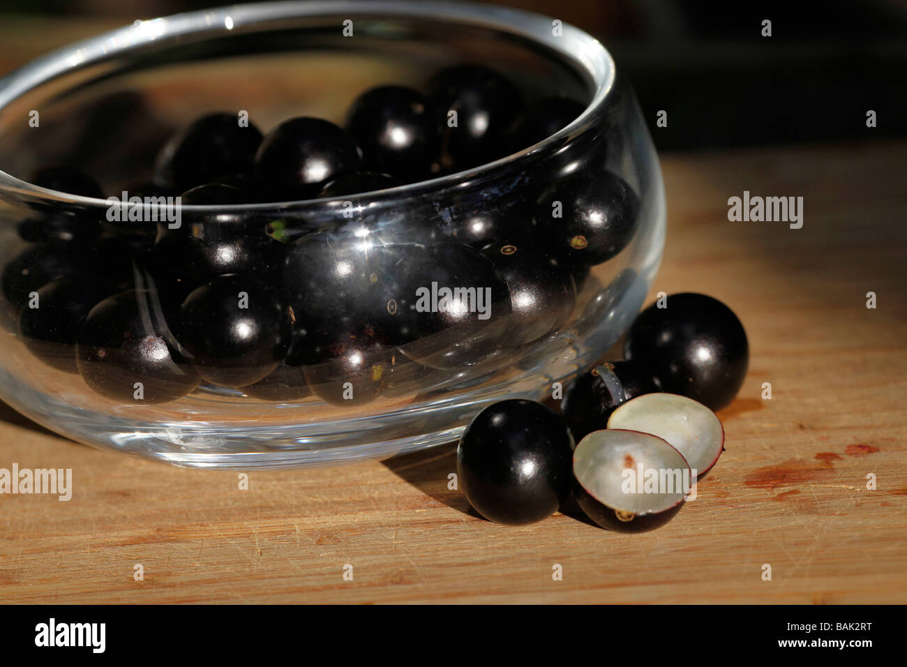 The Jabuticaba (also called Brazilian Grape Tree) fruit displayed ready ...