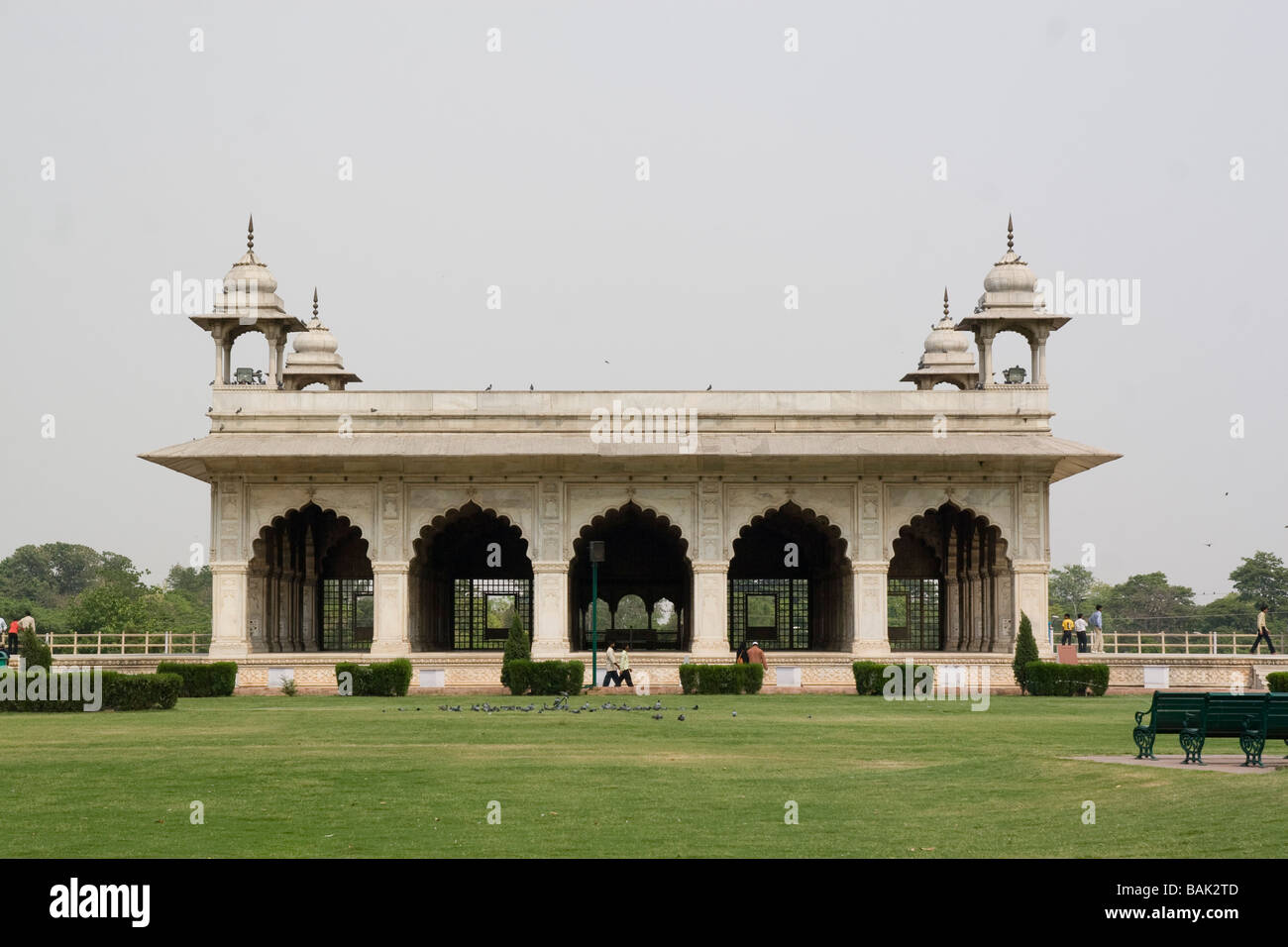 India Delhi The Red Fort Diwan i Khas Hall of Private Audiences Stock ...