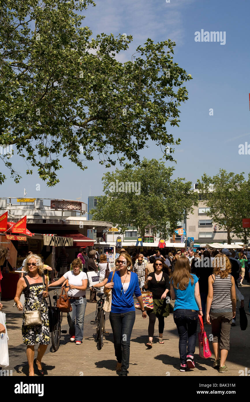 Netherlands, Southern Holland Province, Utrecht, Vreden Burg, market ...