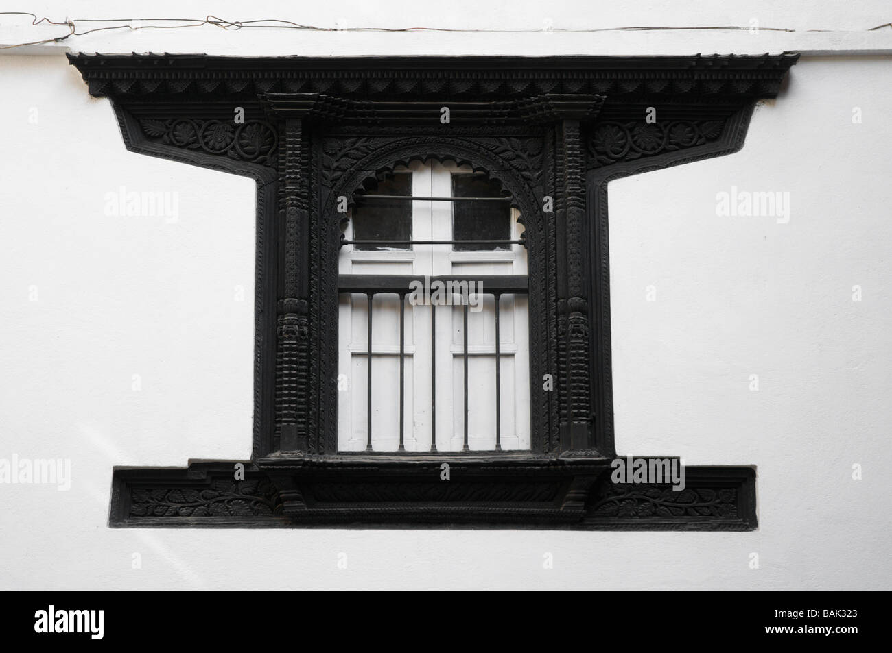typical newari design kathmandu, Nepal Stock Photo - Alamy