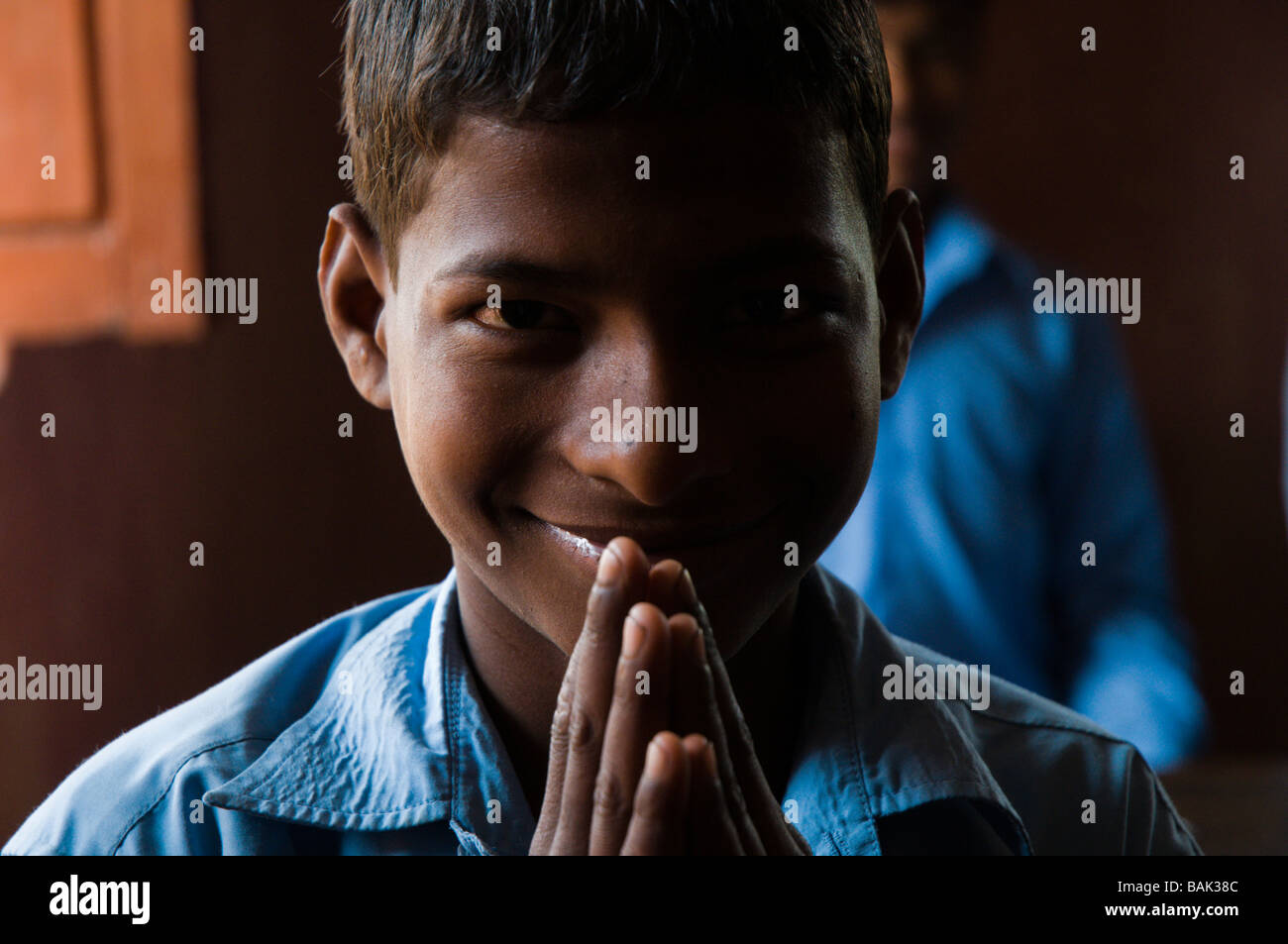 nepali children in the classroom Stock Photo - Alamy