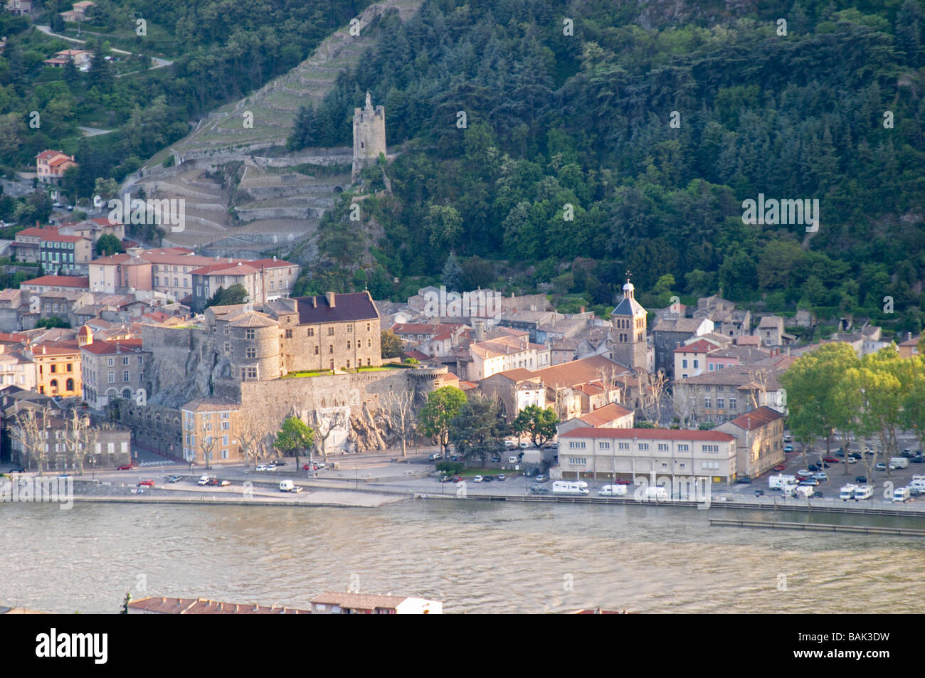 Tournon sur rhône chateau hi-res stock photography and images - Alamy