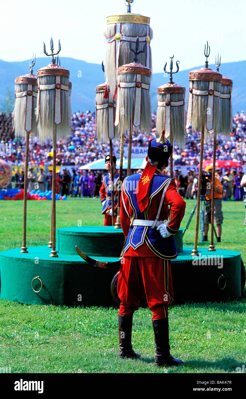 Mongolia, Ulaanbaatar, Naadam festival Stock Photo - Alamy