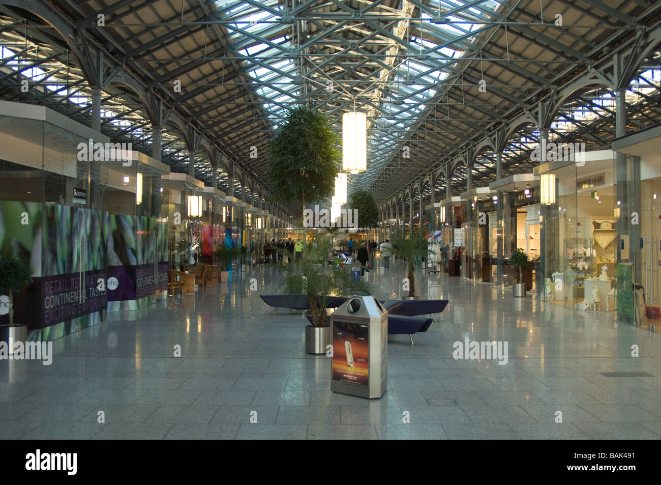 CHQ building shopping centre, Docklands, Dublin, Ireland Stock Photo ...