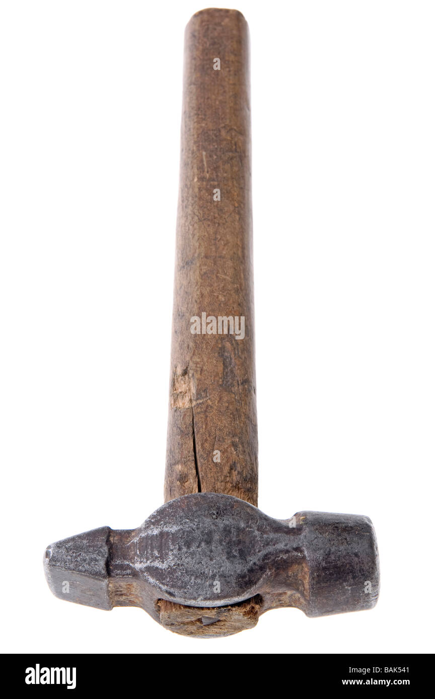object on white tool hammer close up Stock Photo - Alamy