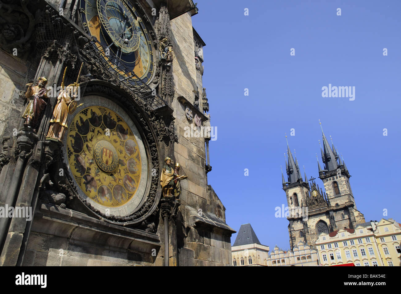 The Prague Astronomical Clock is a medieval astronomical clock located ...