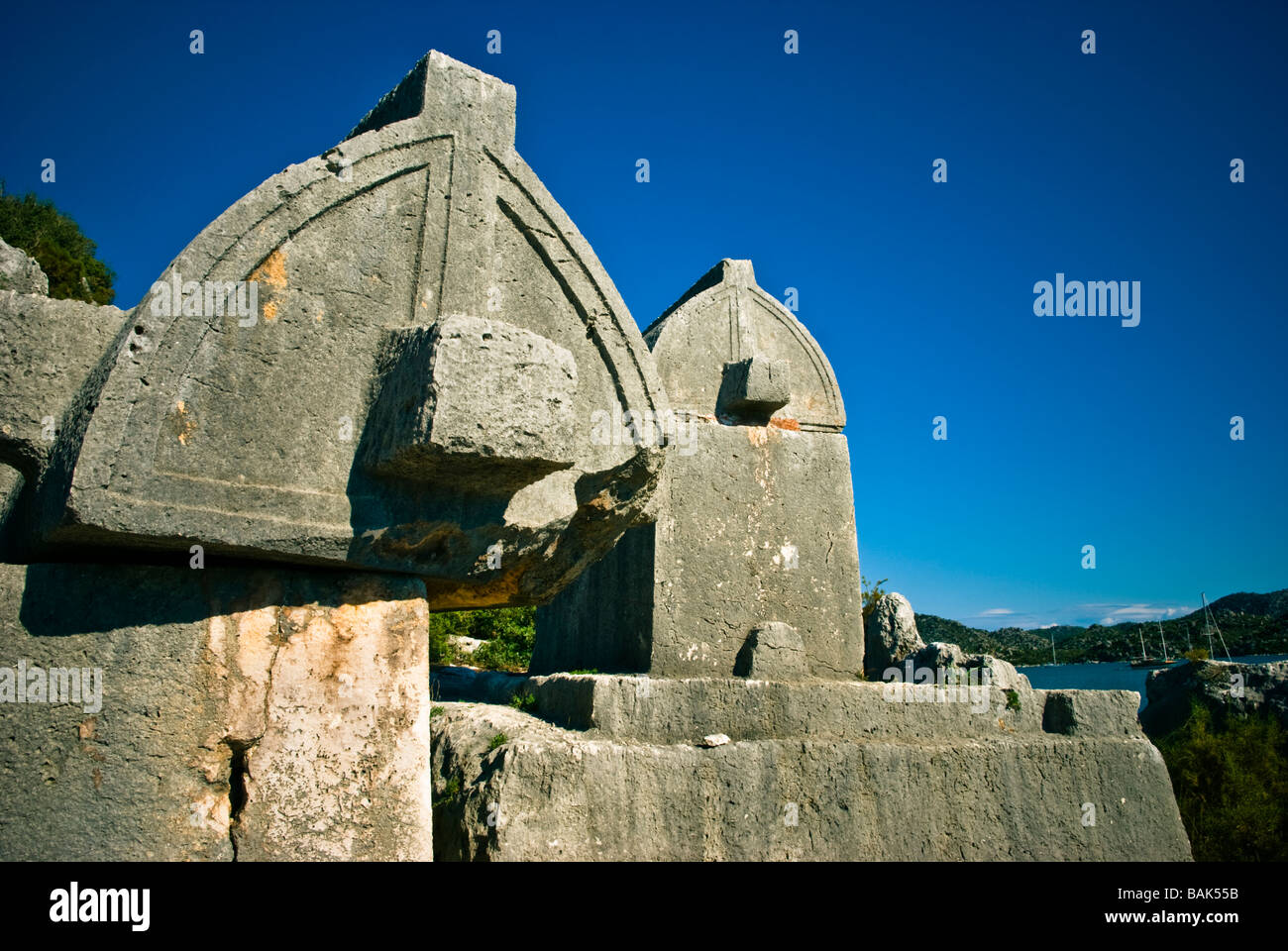 Lycian grave hi-res stock photography and images - Alamy