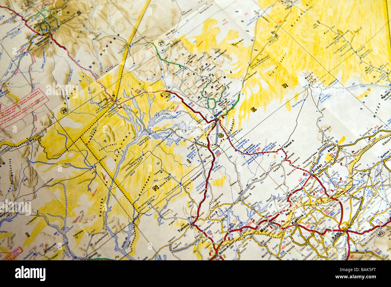 routes and maps Stock Photo - Alamy