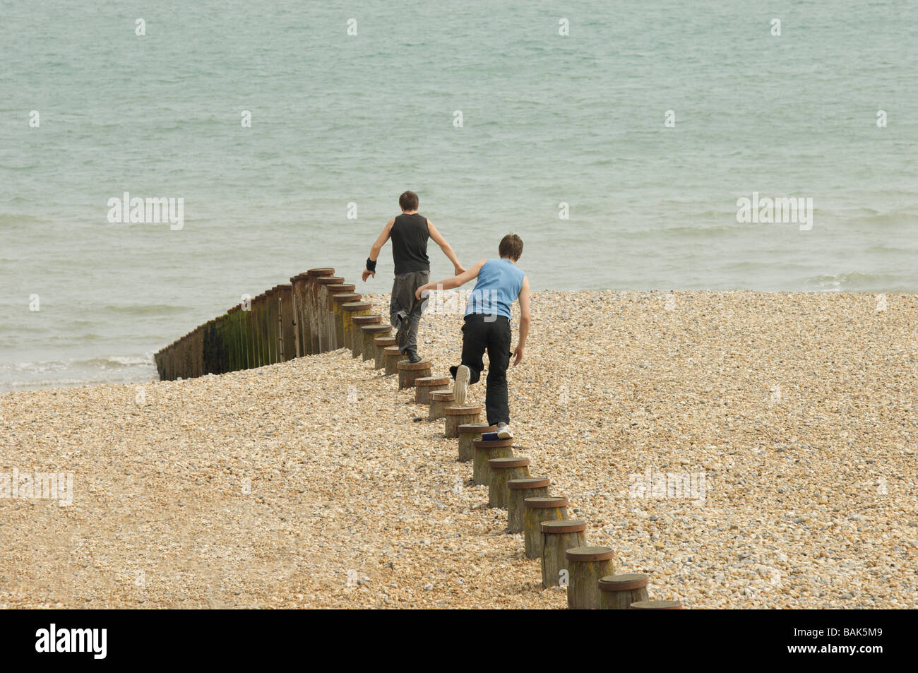 Lads beach hi-res stock photography and images - Alamy