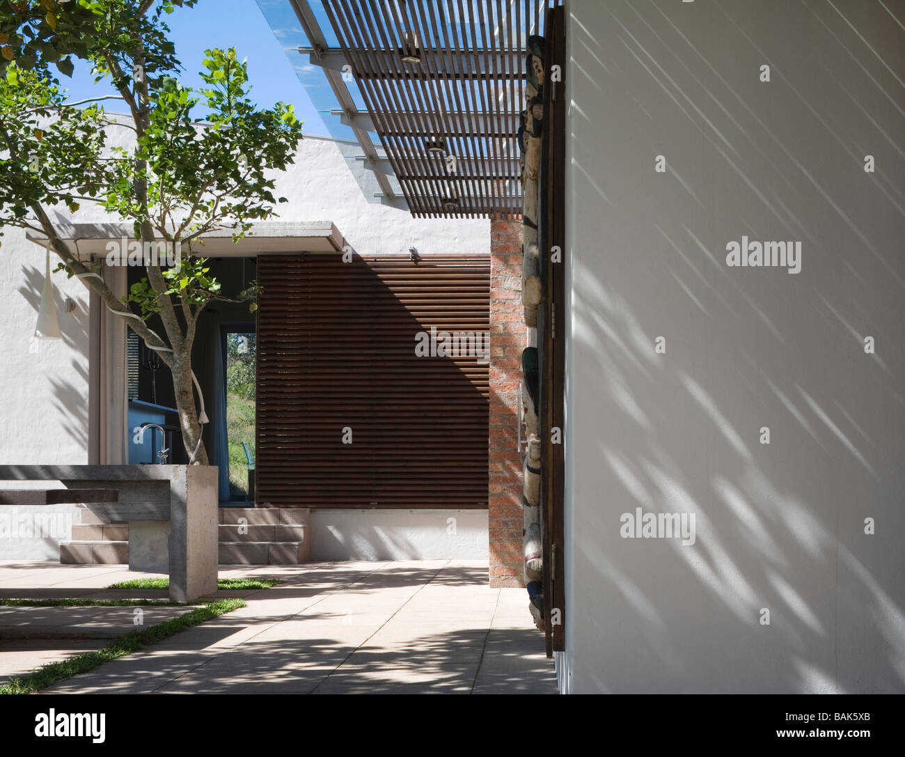 igoda house courtyard Stock Photo - Alamy