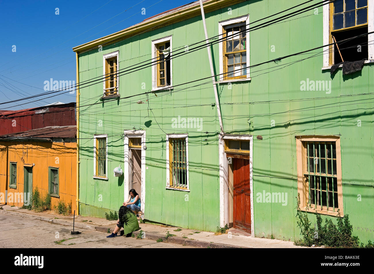 Chile, Valparaiso Region, Valparaiso, historic district listed as World ...