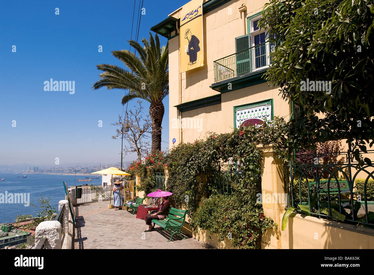 Chile, Valparaiso Region, Valparaiso, historic district listed as World ...