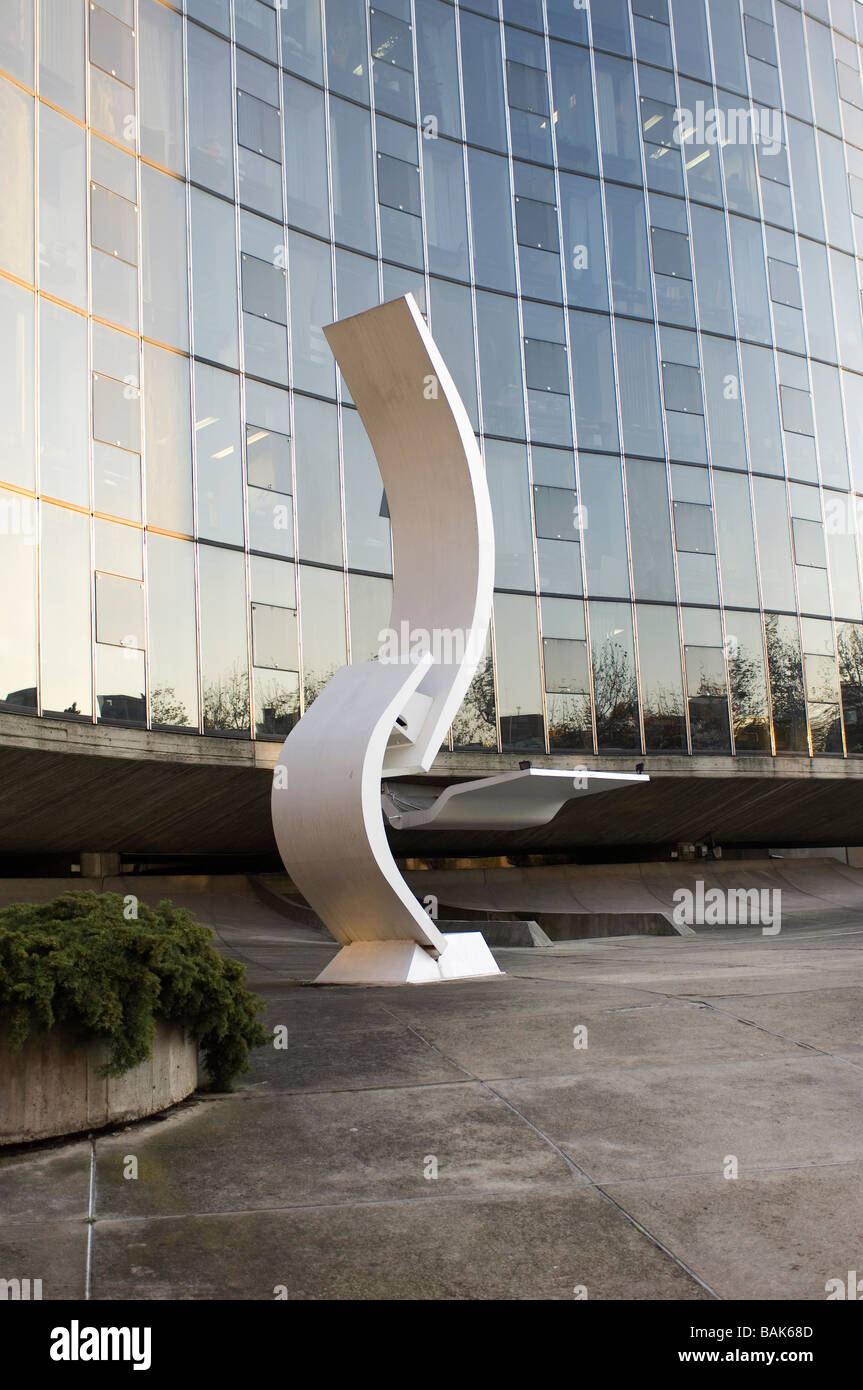 french communist party headquarters dome and offices sculpture Stock ...