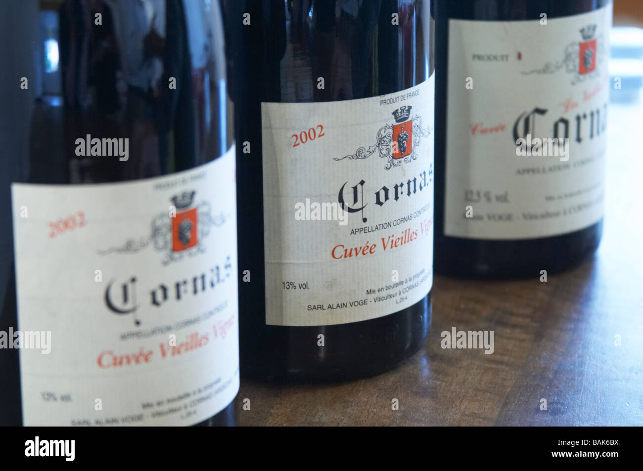 cuvee vieilles vignes 2002 domaine alain voge cornas rhone france Stock ...