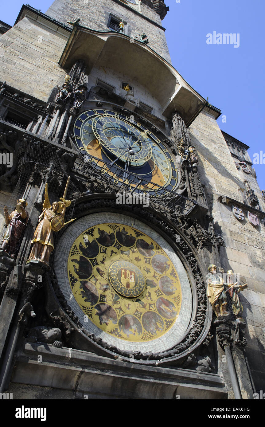 The Prague Astronomical Clock is a medieval astronomical clock located ...