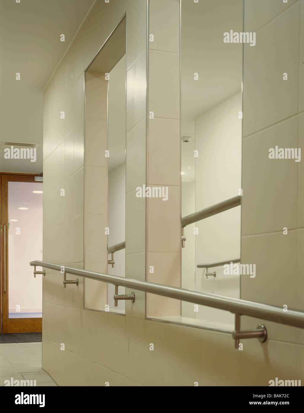 university college school sports centre and pool Stock Photo - Alamy