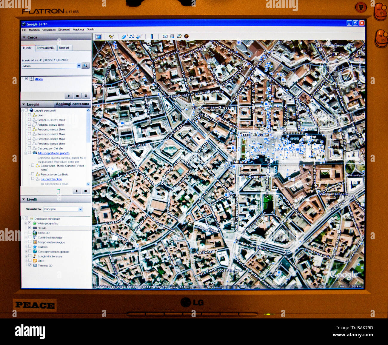 routes and maps Stock Photo - Alamy