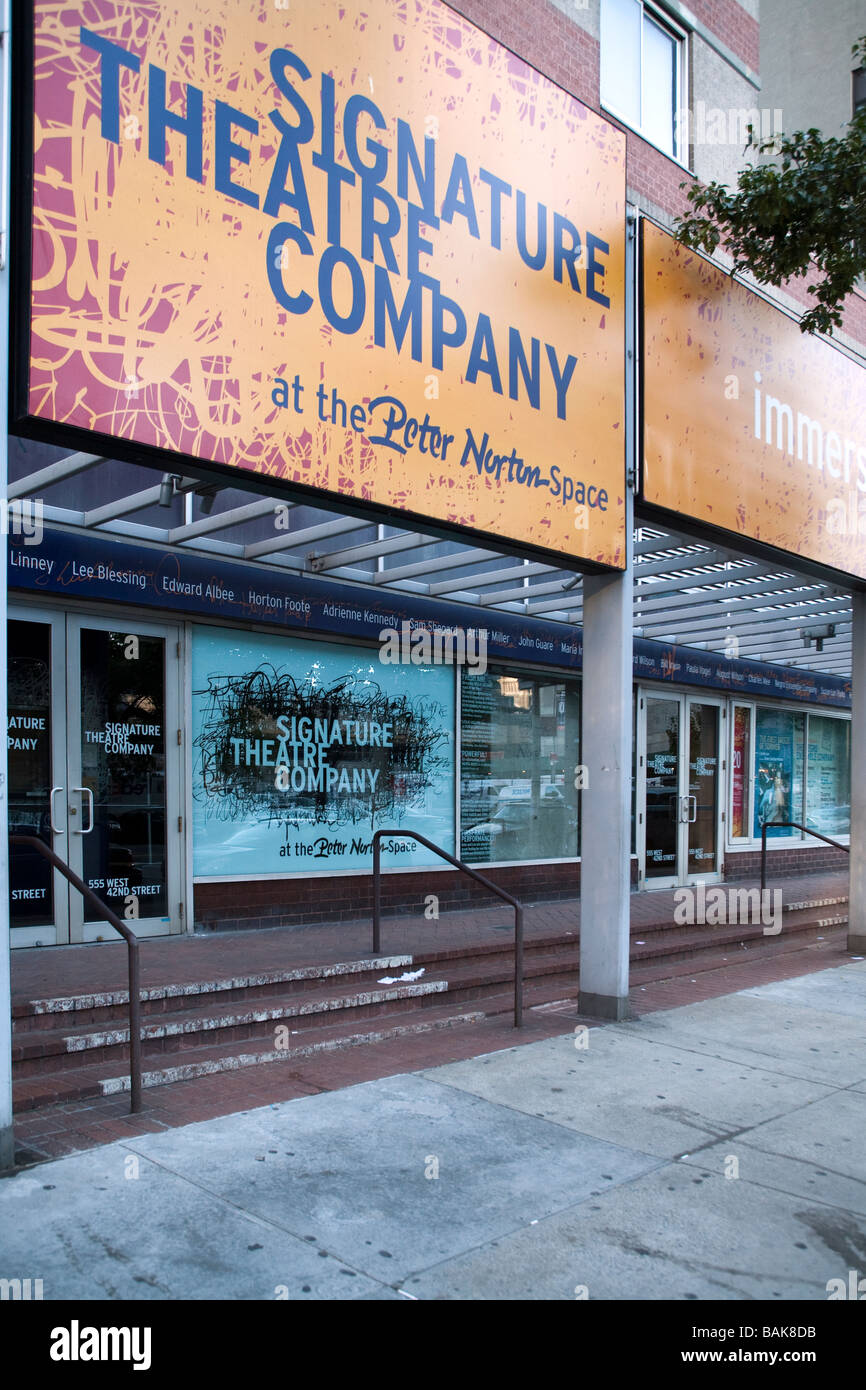 Signature Theatre Company NYC Stock Photo - Alamy