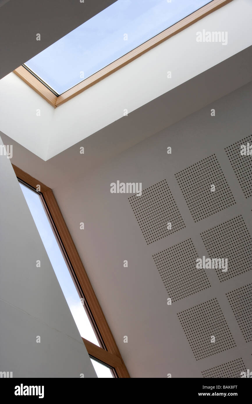 clinic roof detail Stock Photo - Alamy