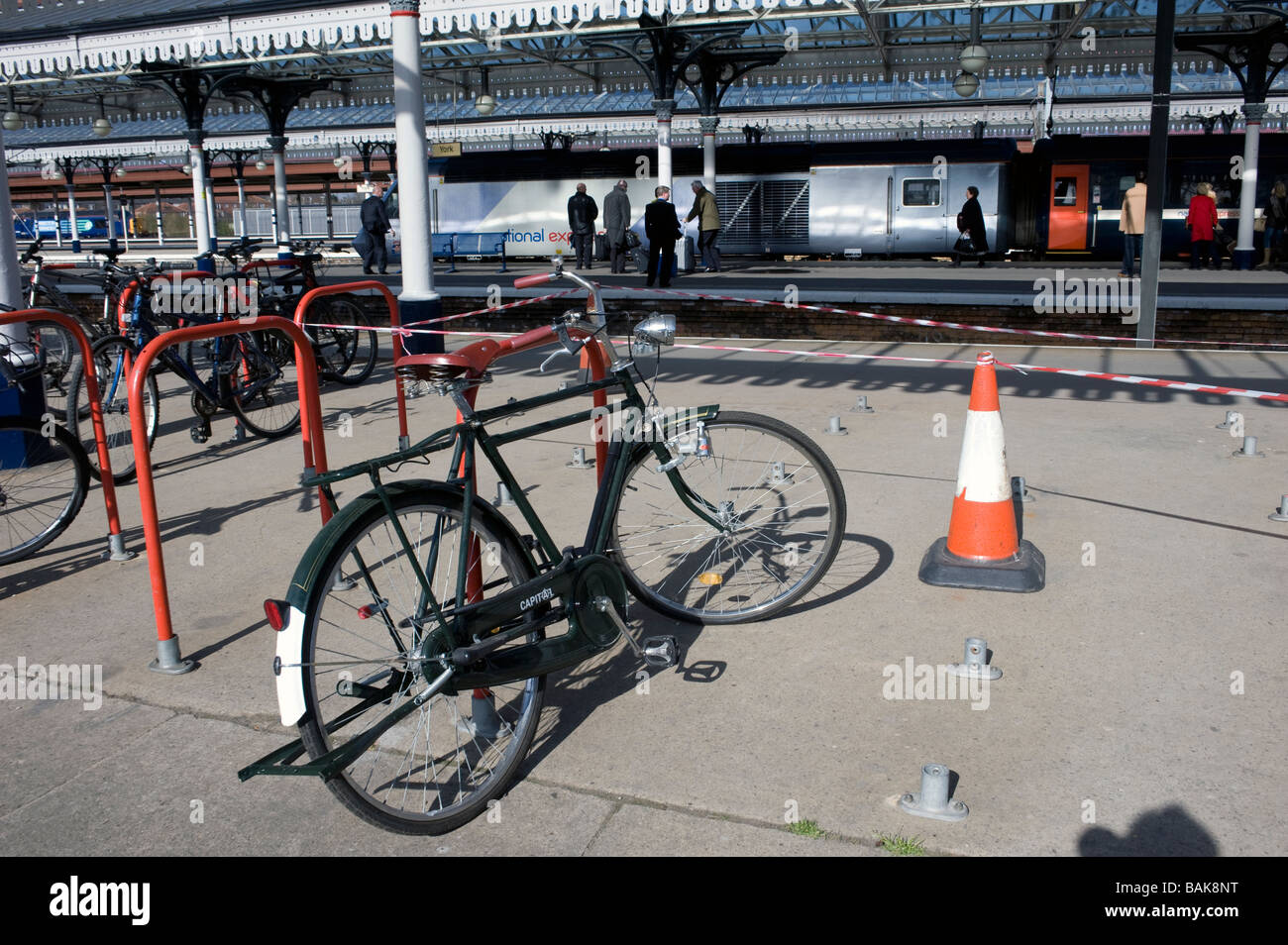 York Railway Station on the East Coast Main Line in the Historic City ...