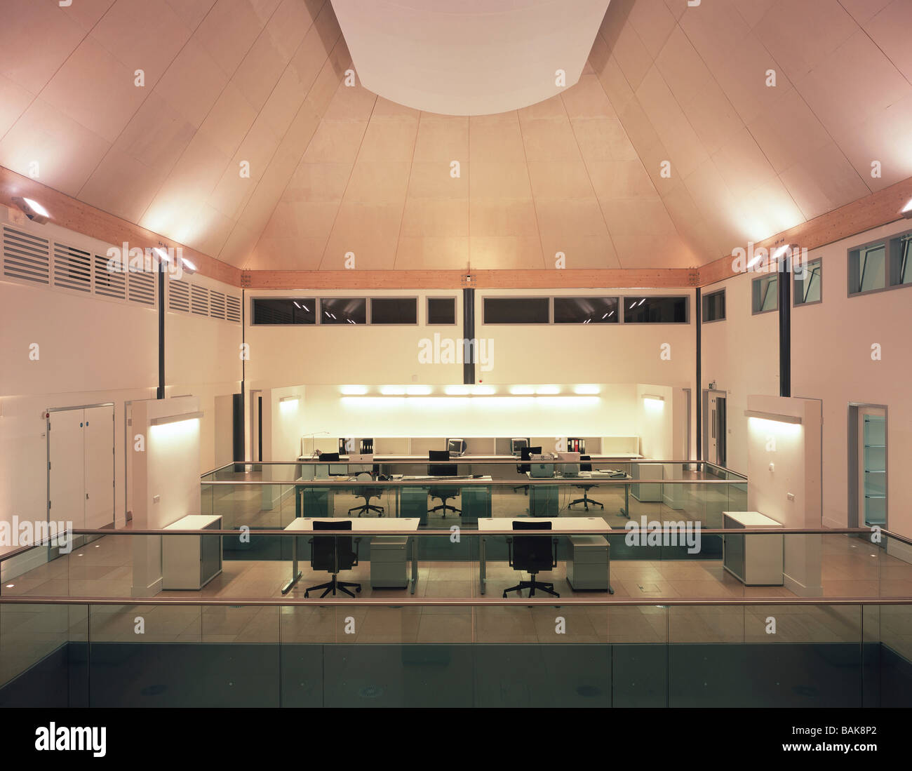 pitt rivers museum library overall interior view-top floor Stock Photo ...