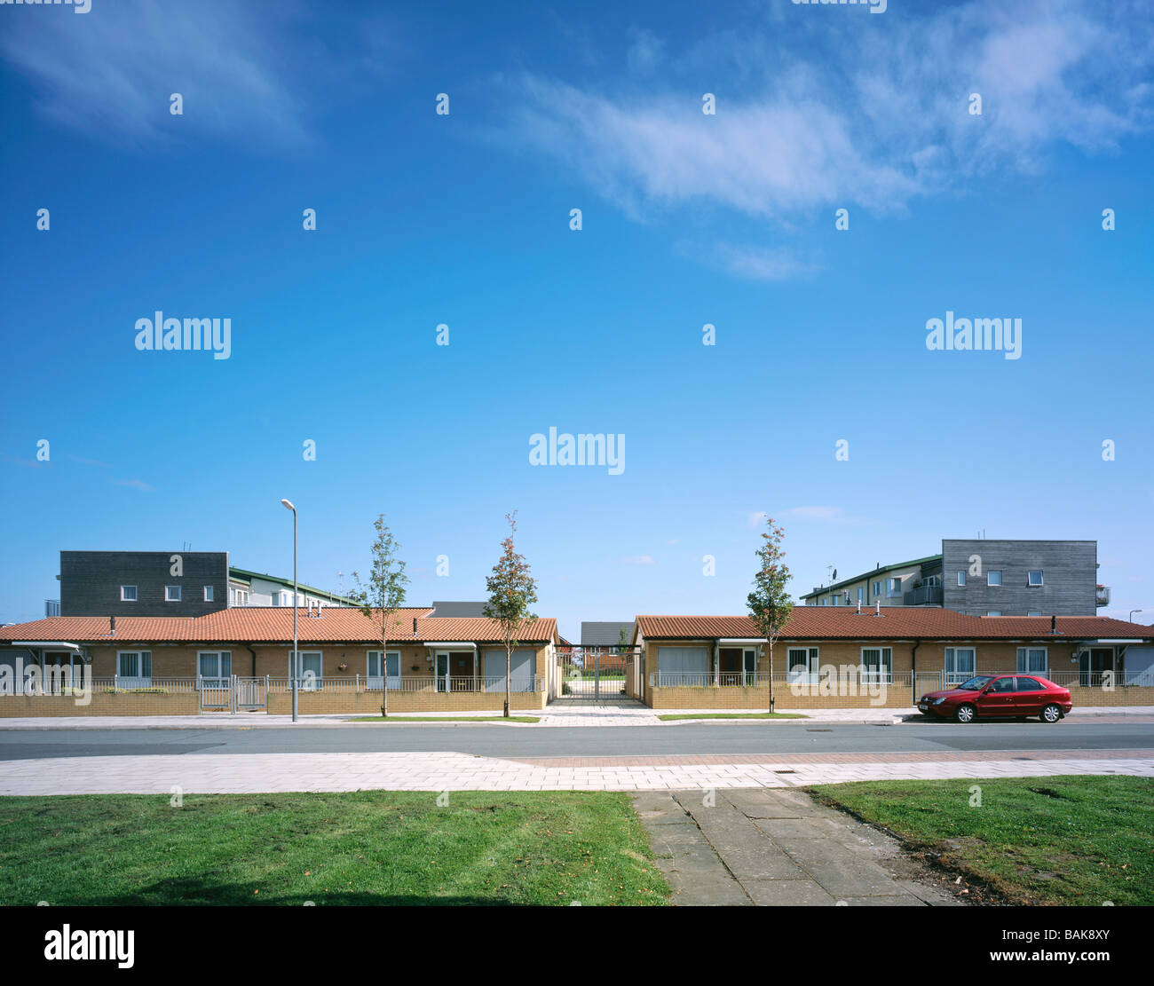 stonedale estate mixed tenure redevelopment Stock Photo - Alamy