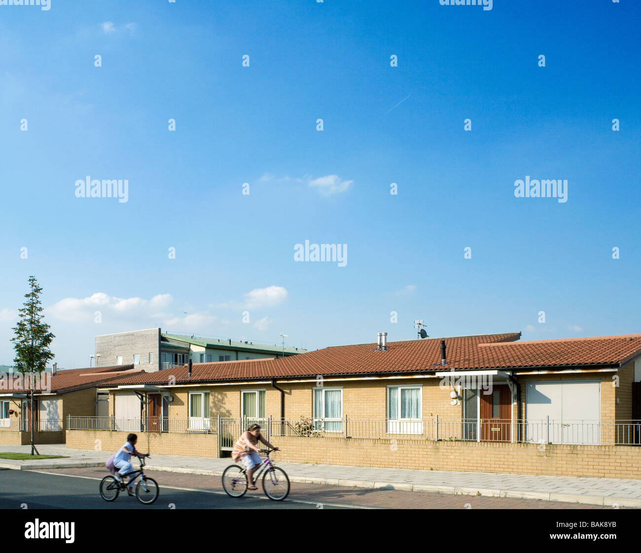 stonedale estate mixed tenure redevelopment Stock Photo - Alamy