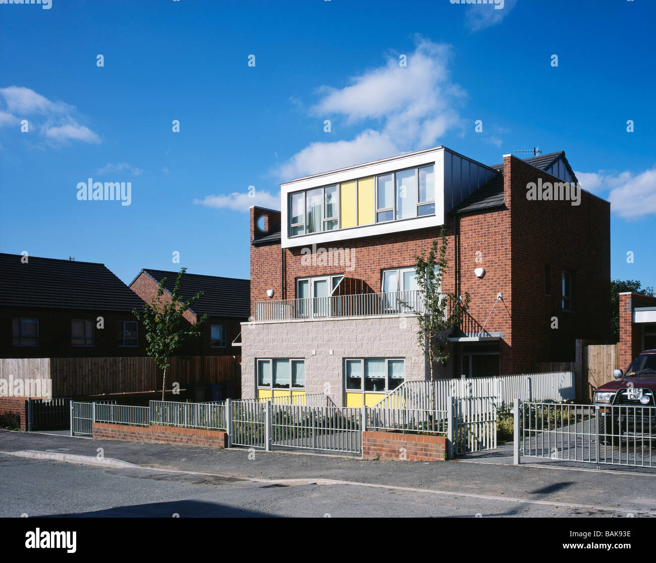 toxteth housing school conversion Stock Photo - Alamy