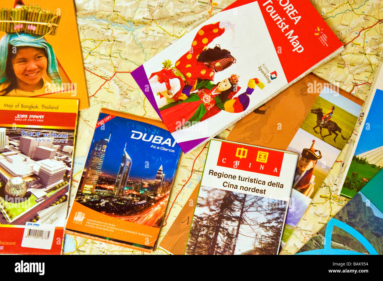 routes and maps Stock Photo - Alamy