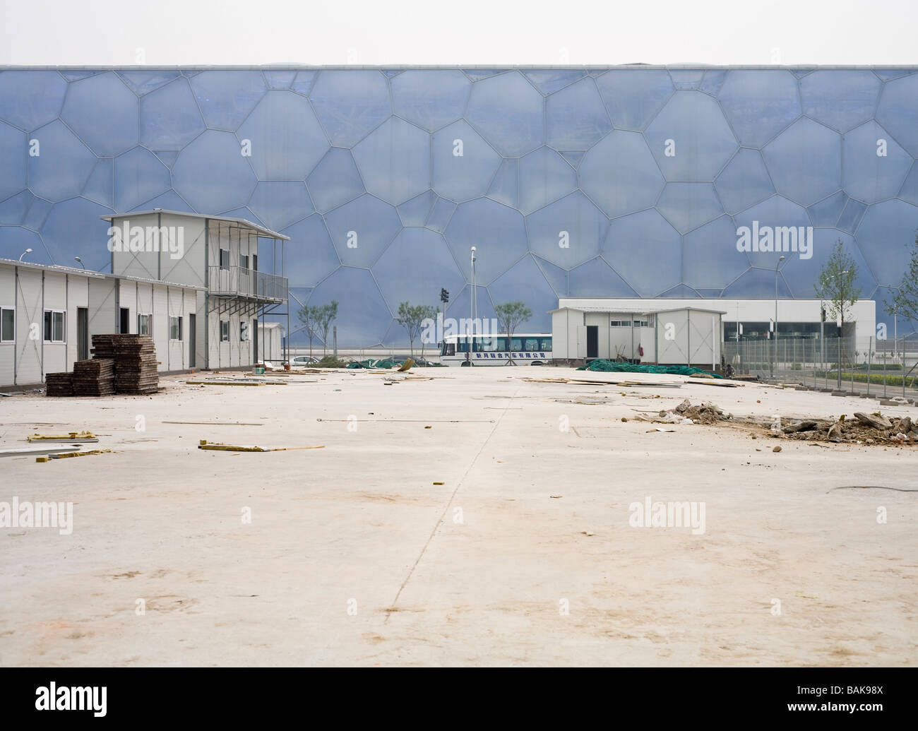 national aquatics centre water cube, bubble Stock Photo - Alamy
