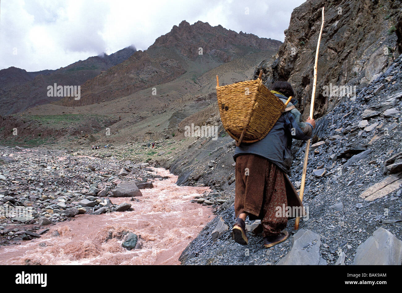 India, Jammu and Kashmir, Ladakh, Shang river Stock Photo - Alamy