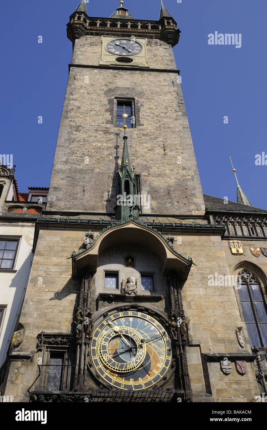 The Prague Astronomical Clock is a medieval astronomical clock located ...