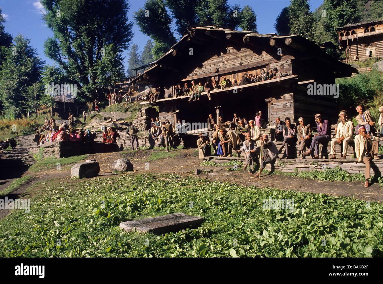 India, Himachal Pradesh State, Malana, Jamlu, the only god of the ...