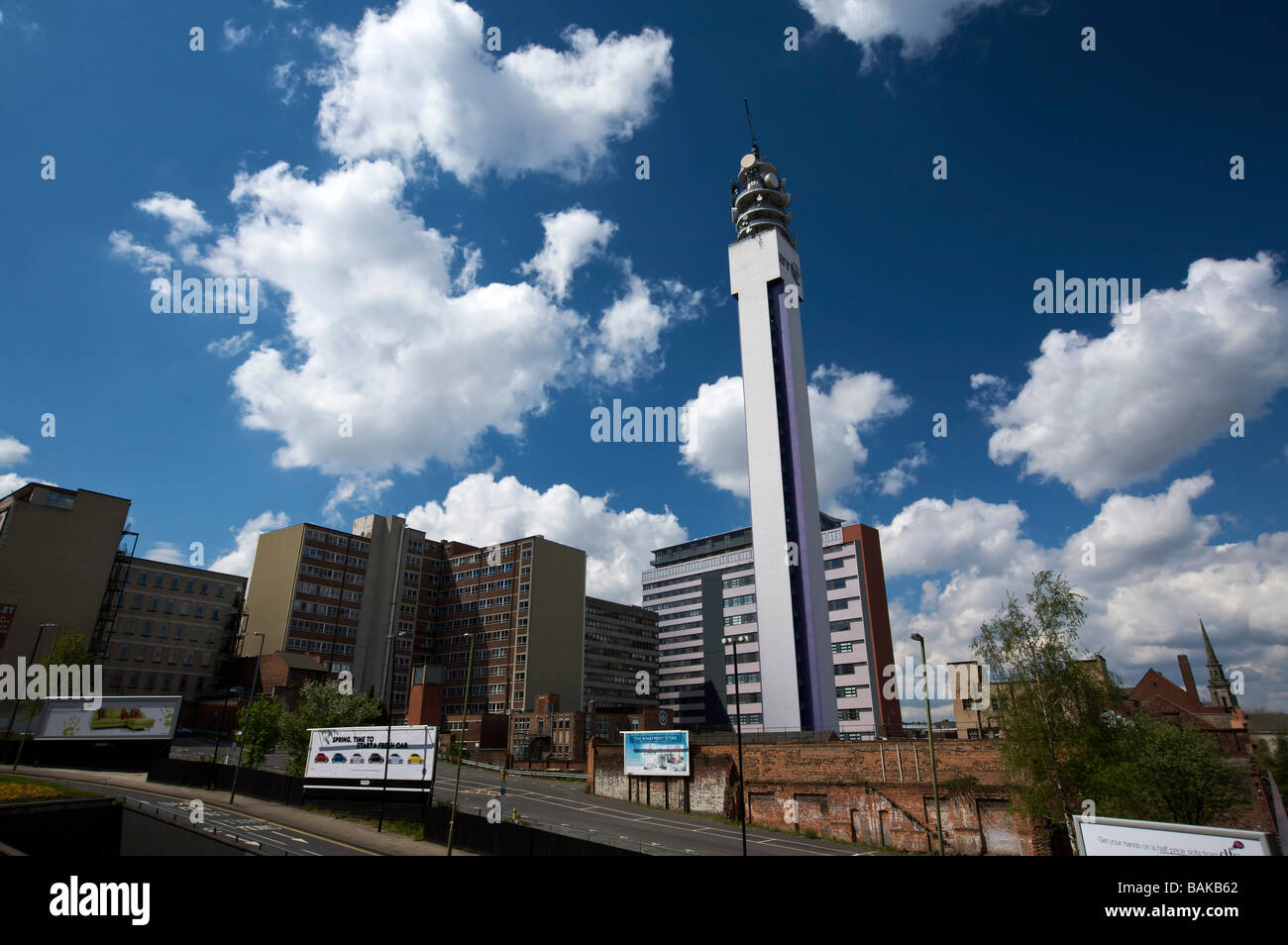 British Telecom (BT) Tower Birmingham West Midlands England UK Stock ...