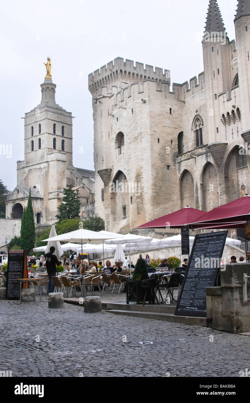 Palais des papes avignon fresco hi-res stock photography and images - Alamy