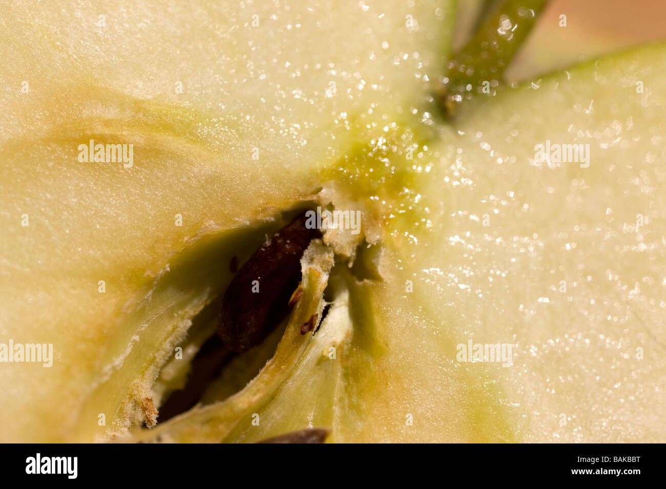 Apple macro hi-res stock photography and images - Alamy