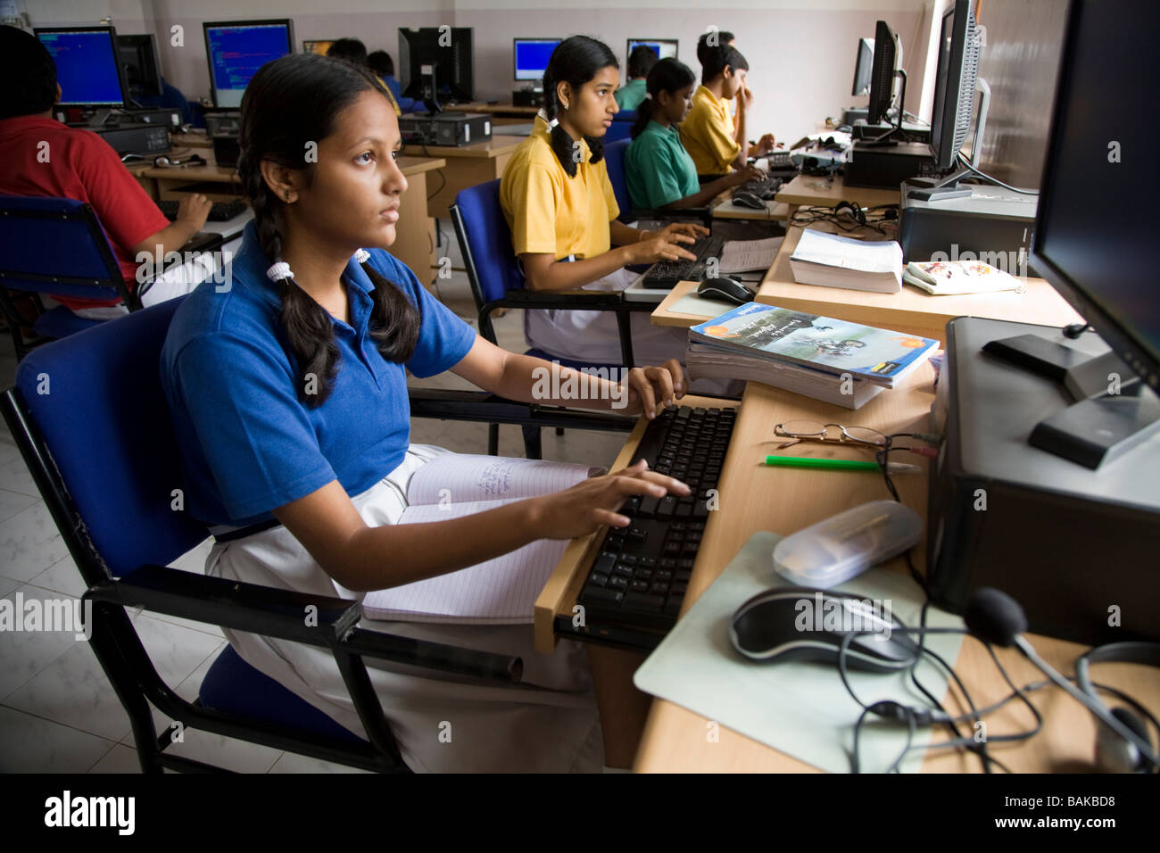 Indian child class room hi-res stock photography and images - Alamy