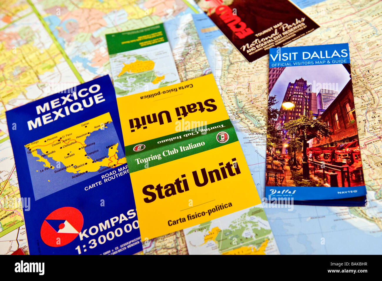routes and maps Stock Photo - Alamy