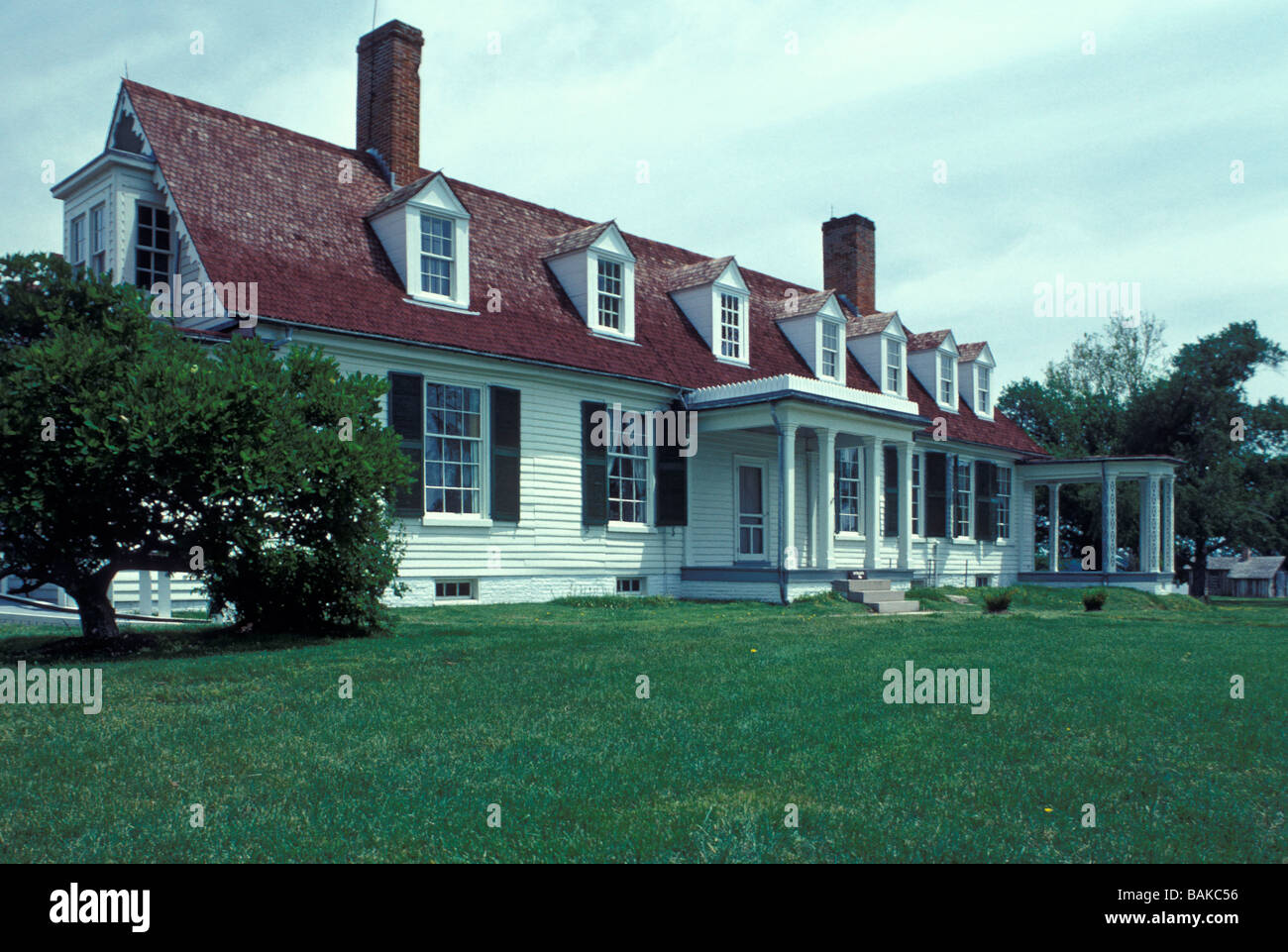 Appomattox Manor at Petersburg National Battlefield Stock Photo - Alamy